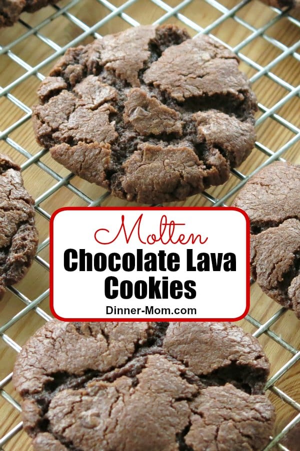 Molten Chocolate Lava Cookies - The Dinner-Mom
