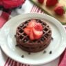 Chocolate Chaffle Recipe with Ricotta - The Dinner-Mom
