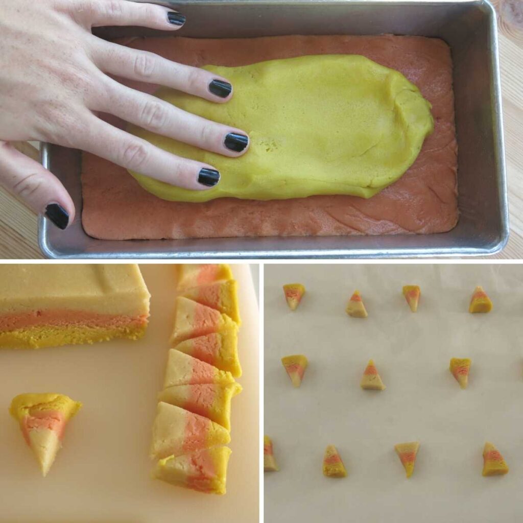 Candy Corn Sugar Cookies - The Dinner-Mom
