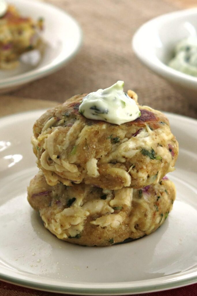 Easy Leftover Chicken Cakes - The Dinner-Mom