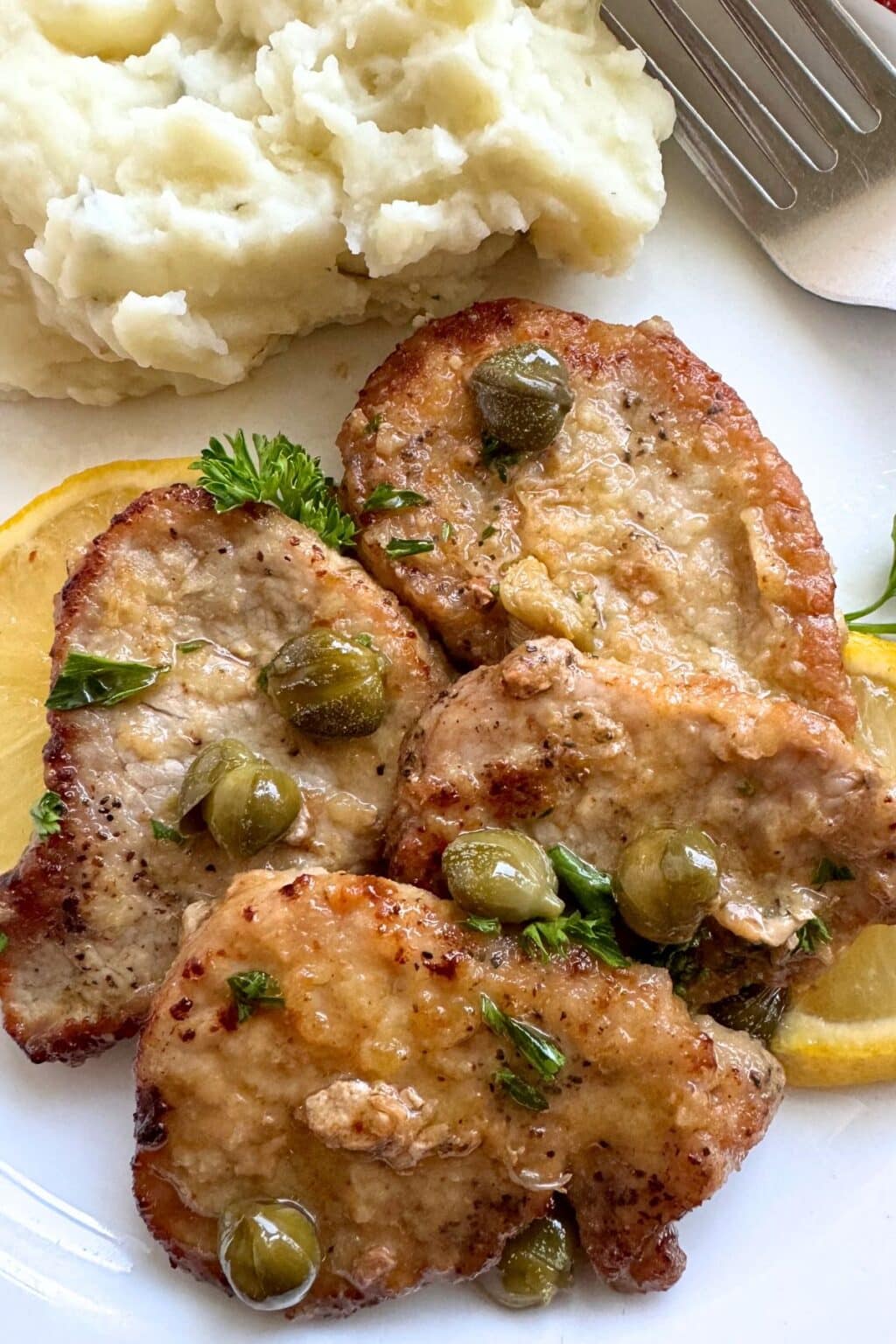 Pork Piccata with Lemon Caper Sauce - The Dinner-Mom
